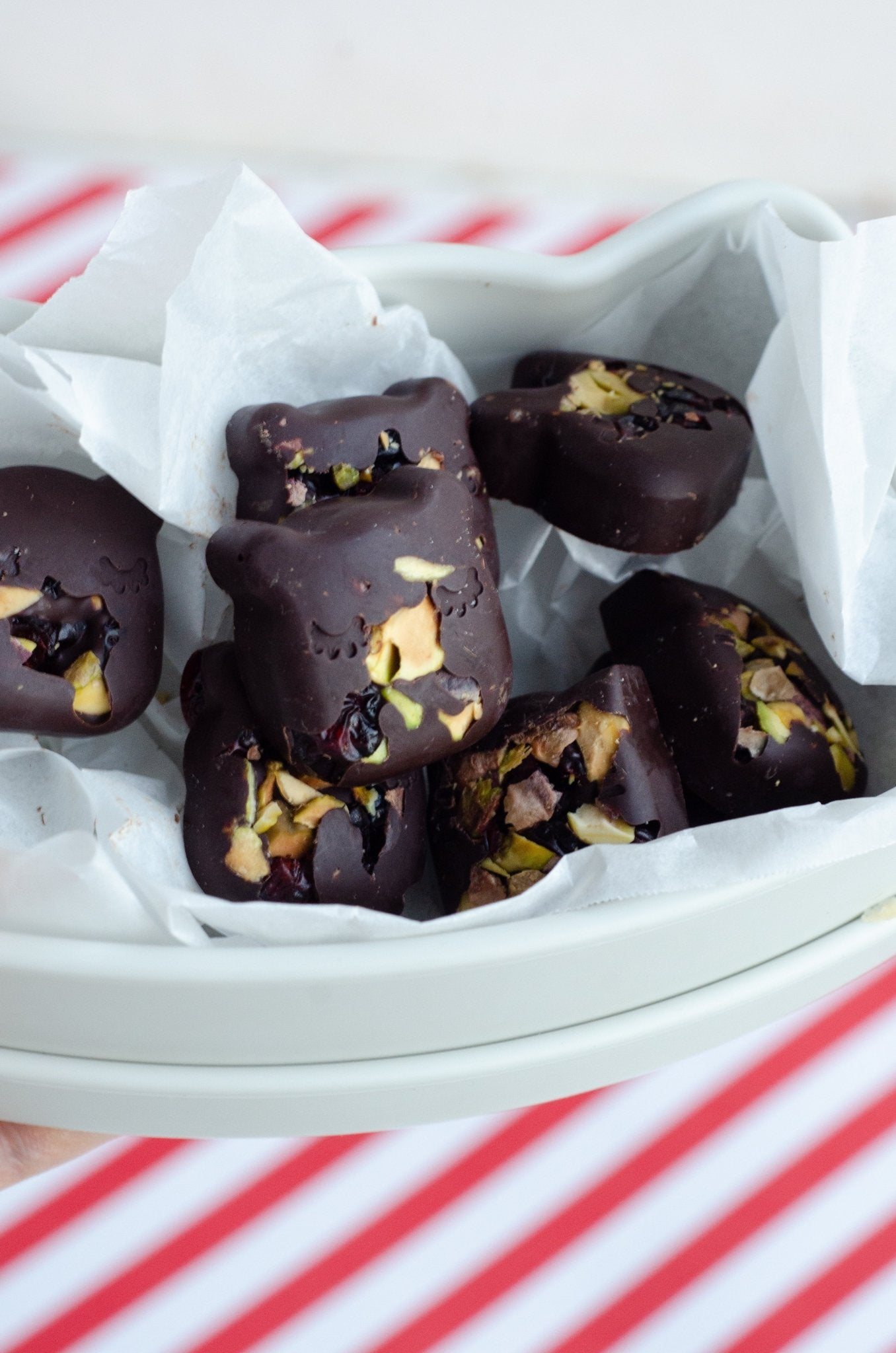 Christmas Bliss in Every Bite: Cranberry and Pistachio Choc Bites Recipe