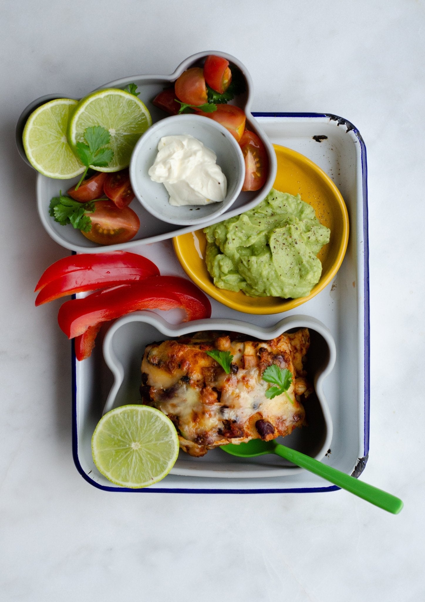 Delicious & Nutritious Mexican Veggie Stack Recipe for Kids