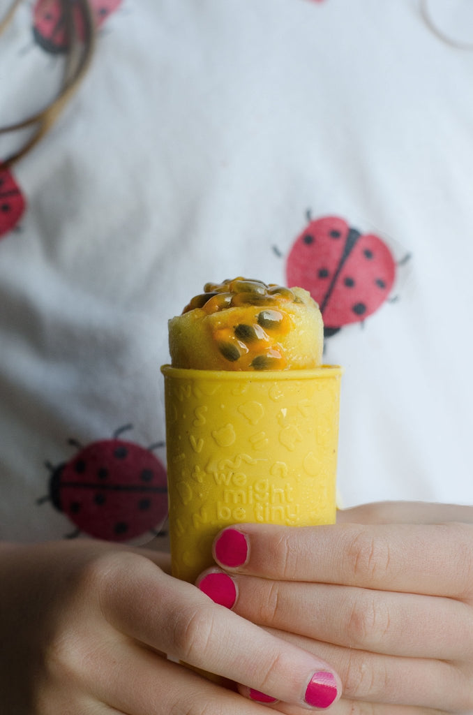 Pineapple 🍍 Passionfruit Ice Pop Recipe
