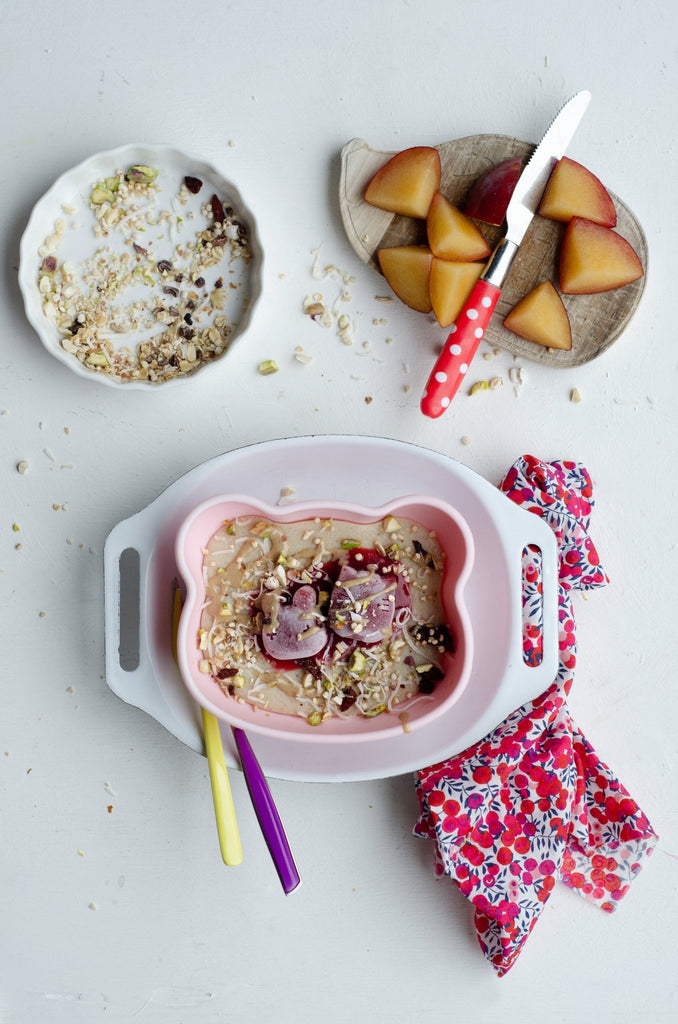 Fruity Porridge Puree Your Kids Will Love