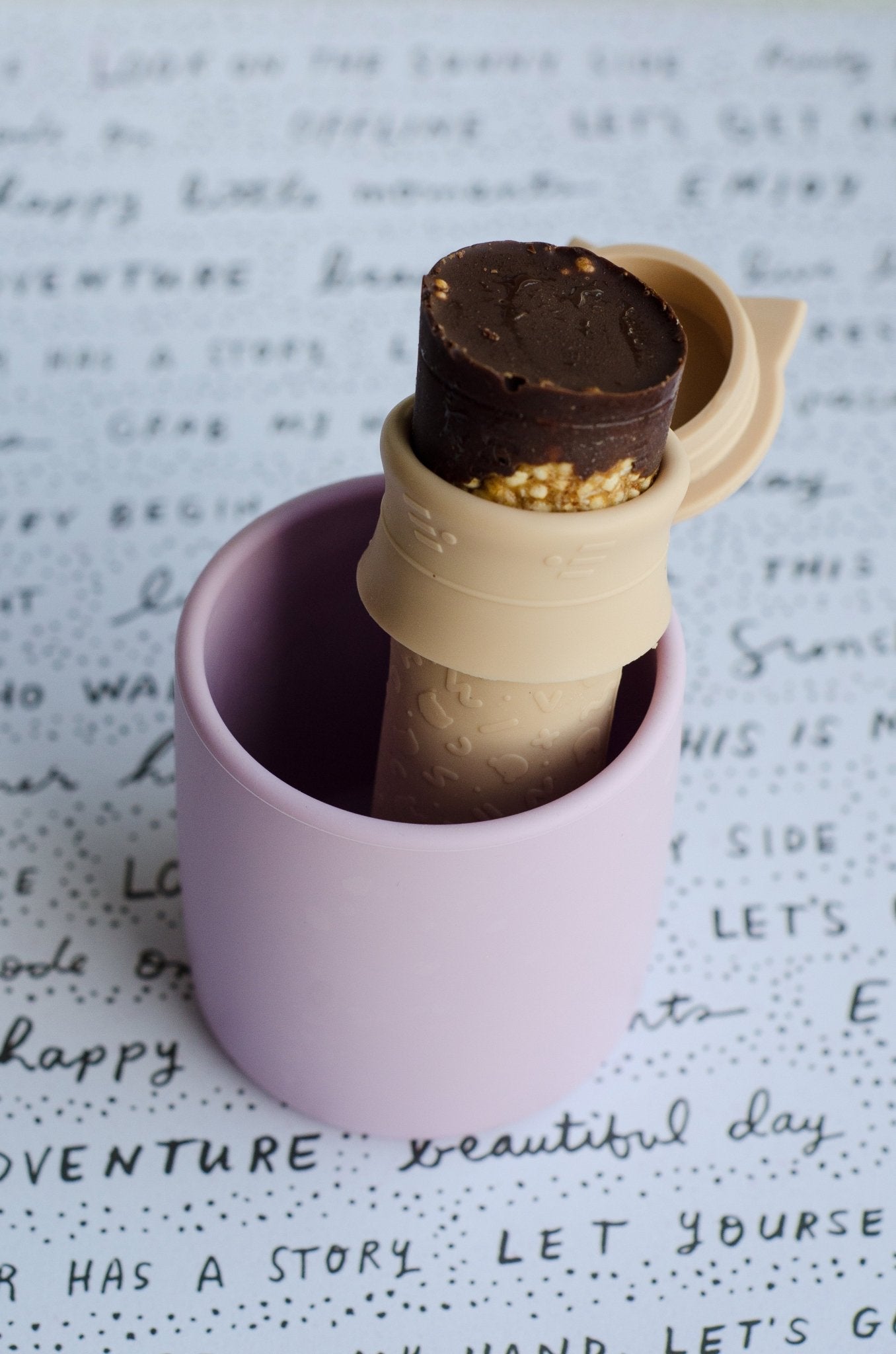 Our Healthy Chocolate Icy Pole Recipe | Puffed Quinoa