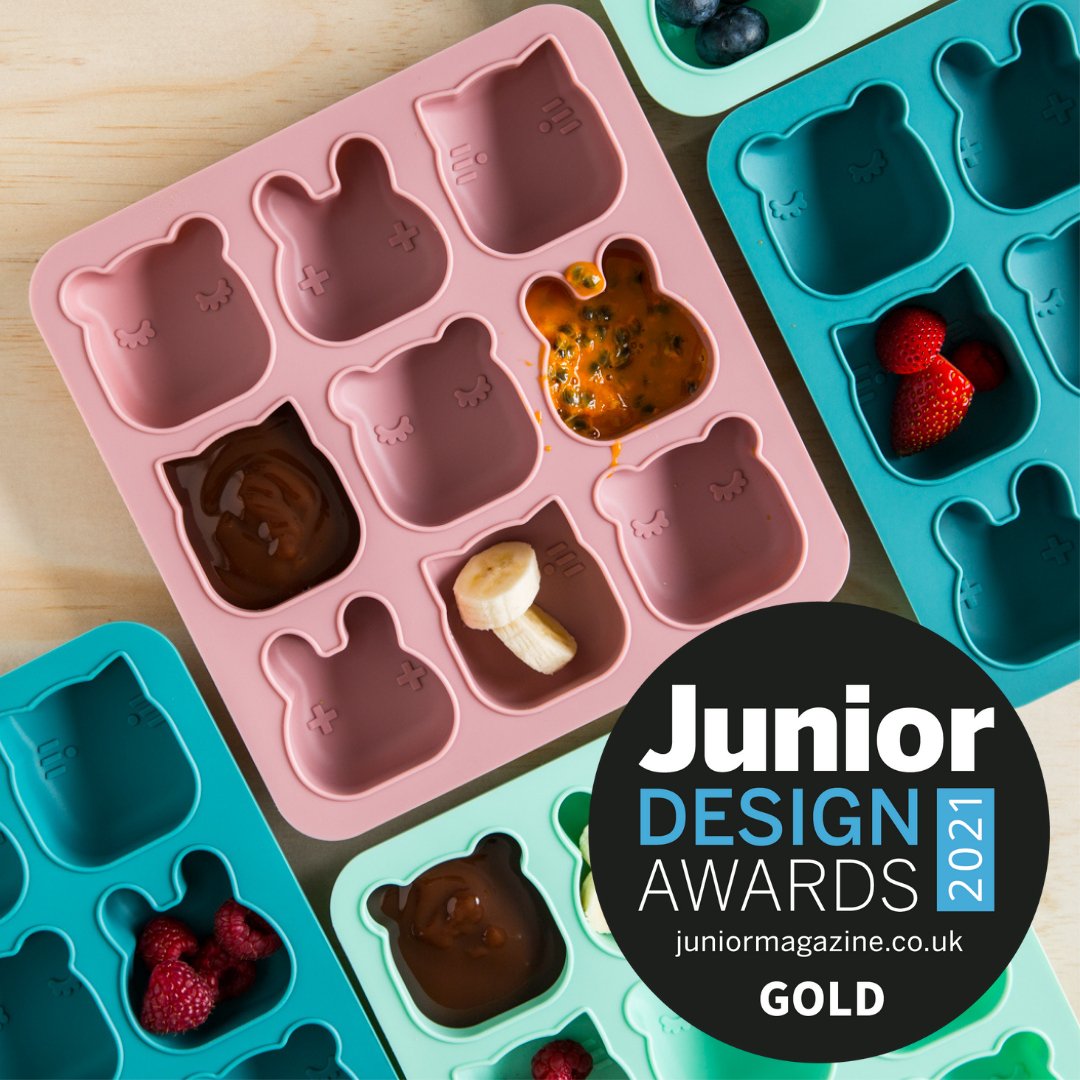 Silicone Baby Food Tray with lid | Freeze or Bake