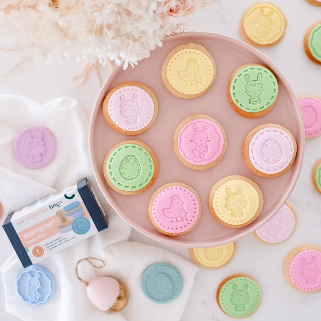 Fun Silicone Easter 🐰 Cookie Stamps | Stampies | We Might Be Tiny