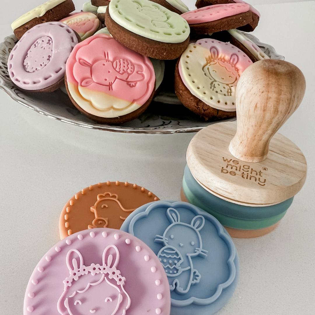 Fun Silicone Easter 🐰 Cookie Stamps | Stampies | We Might Be Tiny